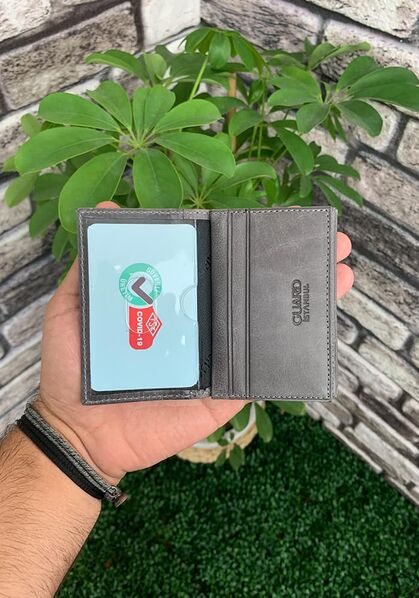 Guard Antique Grey Leather Card Holder | Card Holder Prices | Guard 100 ...