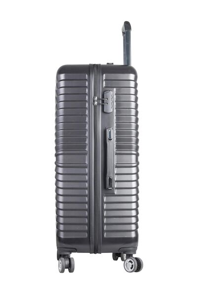 Guard Polypropylene Unbreakable Black Travel Luggage Set of 3 | Travel ...