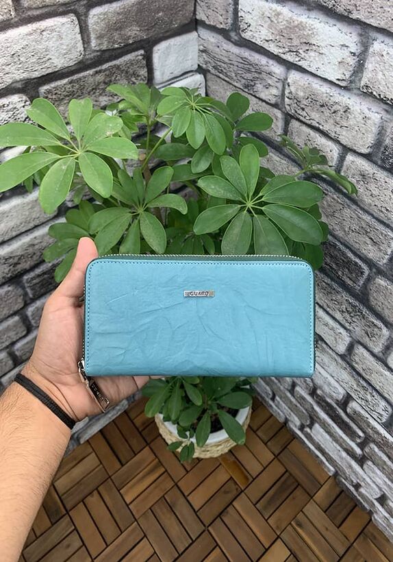 Guard Printed Turquoise Leather Women's Wallet | Women's Wallet Prices ...