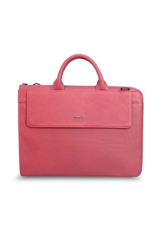Guard Slim Red Leather Briefcase | Briefcase Prices | Guard 100% ...